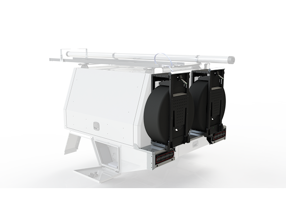 Tyre Carrier and Shelf – Gitsham