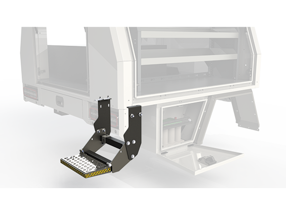 Single Fold Out Step and D Handle – Gitsham